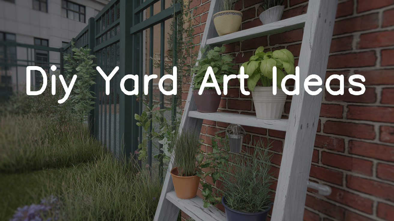 25 Creative DIY Yard Art Ideas for a Stunning Outdoor Space - Cozy Idea Hub