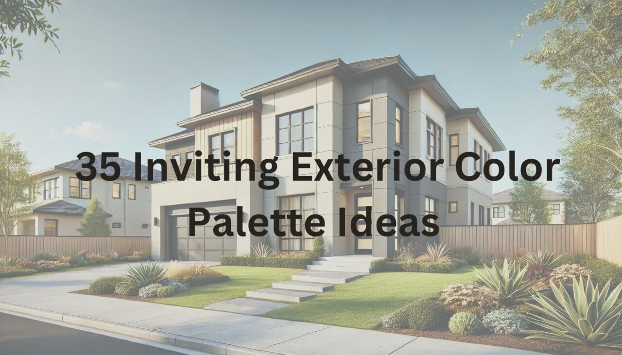 35 Inviting Exterior Color Palette Ideas for a Perfect Home Facade ...