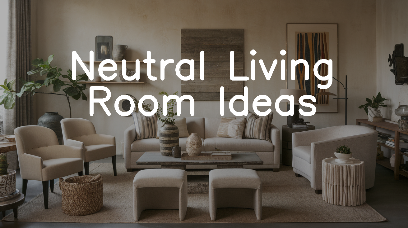 25 Neutral Living Room Ideas for a Cozy and Stylish Space - Cozy Idea Hub