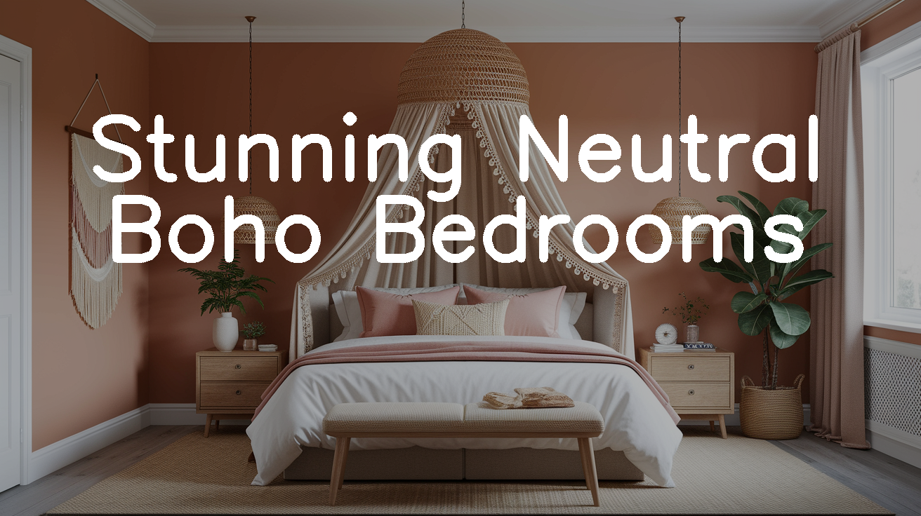 30 Dreamy Neutral Boho Bedrooms to Inspire Your Next Makeover - Cozy ...