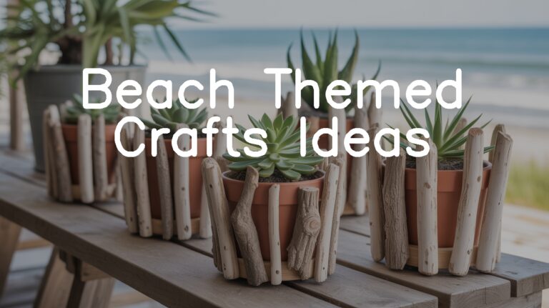 25 Creative Beach Themed Crafts Ideas for Your Next DIY Project - Cozy ...
