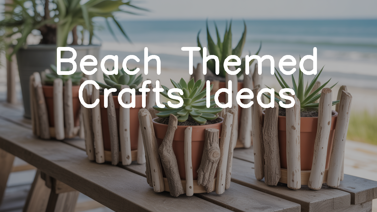 25 Creative Beach Themed Crafts Ideas for Your Next DIY Project - Cozy ...