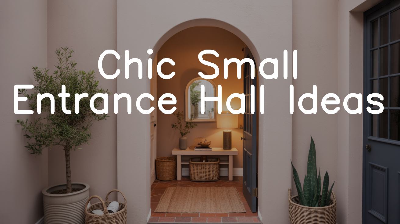 25 Chic Small Entrance Hall Ideas to Transform Your Space - Cozy Idea Hub