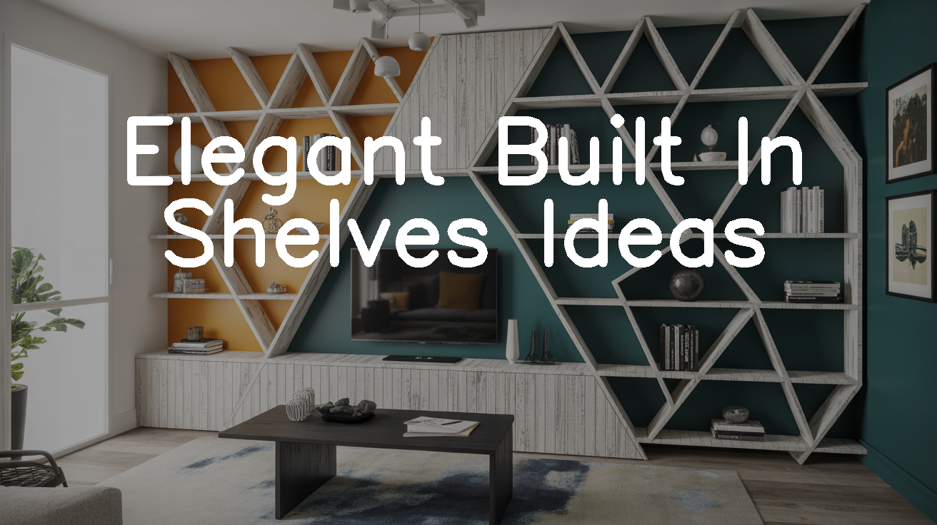 30 Elegant Built-In Shelves Ideas to Elevate Your Space - Cozy Idea Hub
