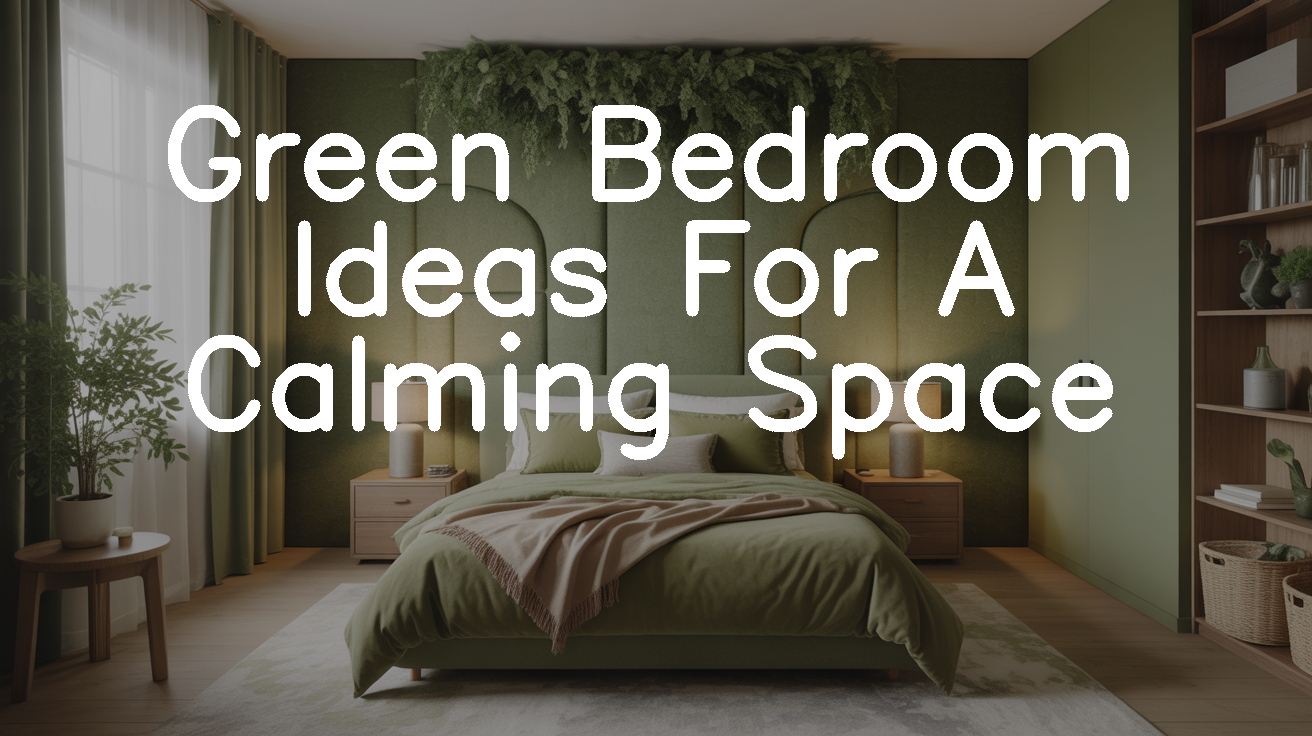 25 Green Bedroom Ideas for a Calming Space You'll Love - Cozy Idea Hub