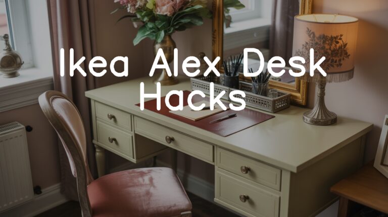 25 Creative IKEA Alex Desk Hacks to Transform Your Workspace - Cozy ...