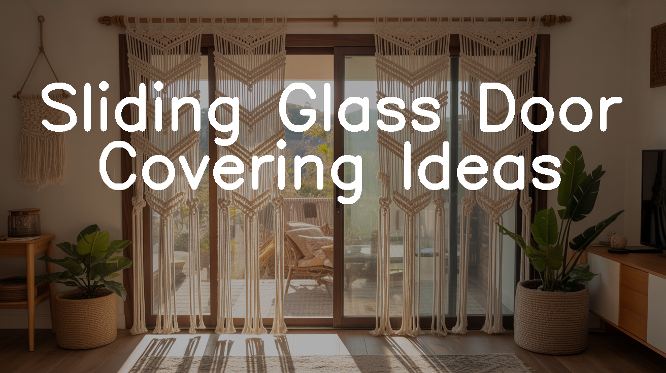 25 Creative Sliding Glass Door Covering Ideas for Your Home - Cozy Idea Hub